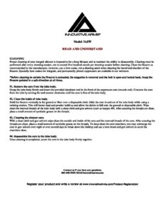 IASW Integral information - Innovative Arms Silencers