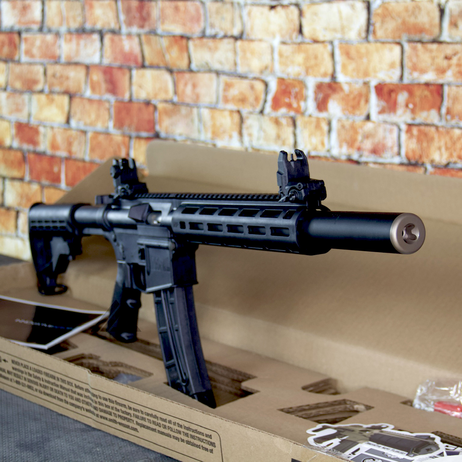 IASW Integrally Suppressed S&W M&P 1522 Rifle